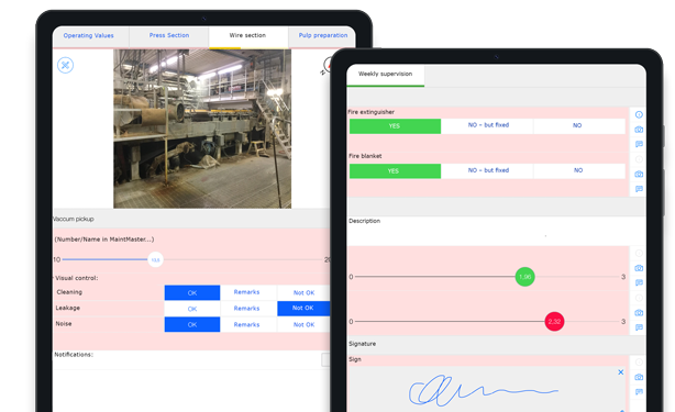 MaintMaster CMMS - maintenance Inspections